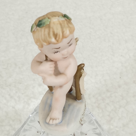 Lefton | Art | Vintage Lefton December Angel Christmas Cherub Kewpie ...